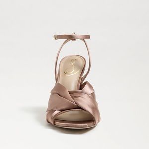 Sam Edelman | Shoes | Sam Edelman Lavender Praline Satin Heel 95 | Poshmark